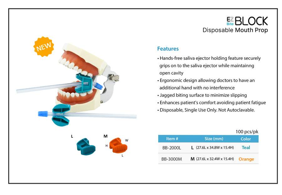 EZ Bite Block – DoWell Dental Products, Inc.